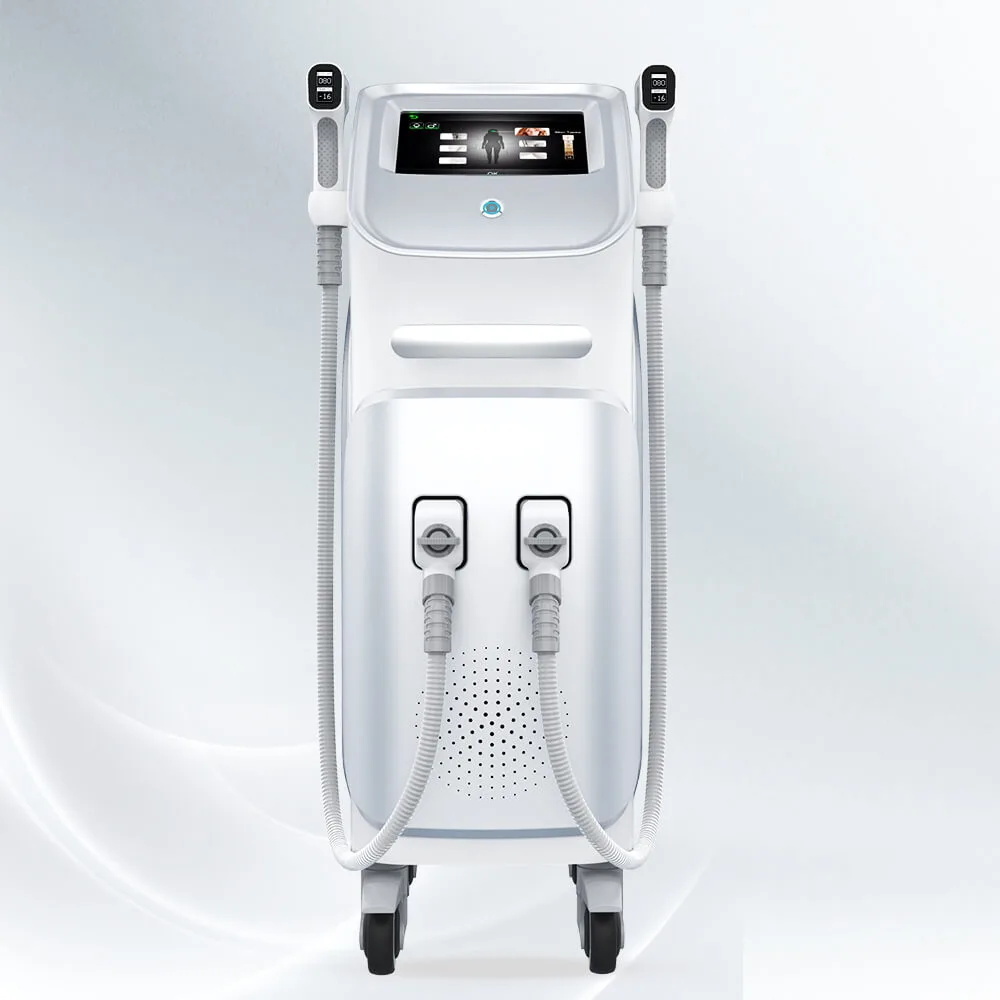Double Handle 808nm Diode Laser Hair Removal Machine: sanhe